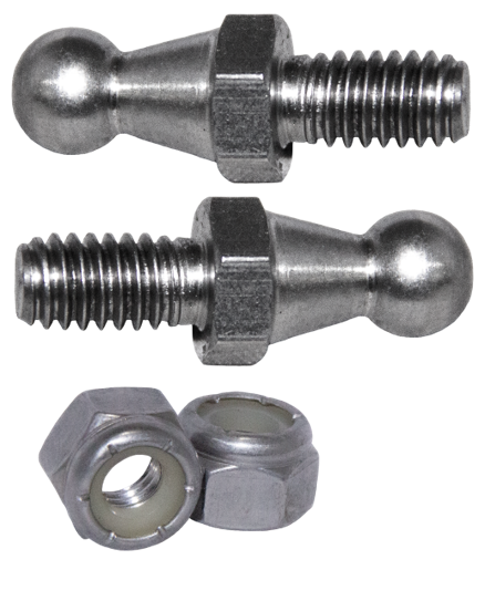 Ball Stud Bolts Stainless Steel Ball Stud Bolts For Gas Struts & More